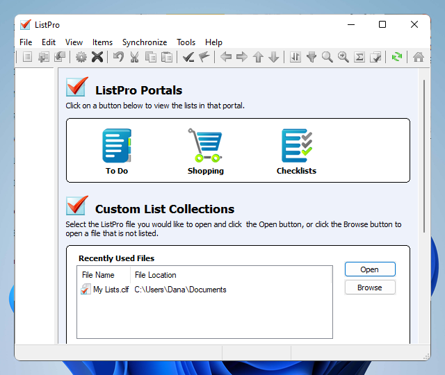 ListPro for Windows | Ilium Software