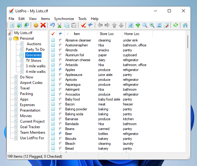 ListPro for Windows | Ilium Software