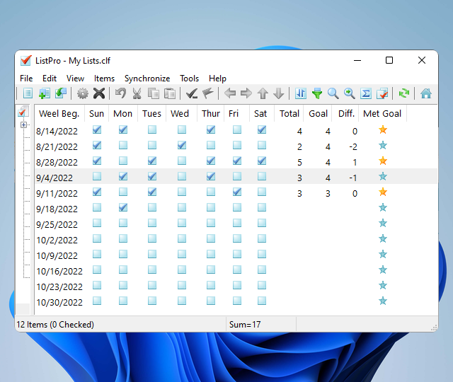 ListPro for Windows | Ilium Software
